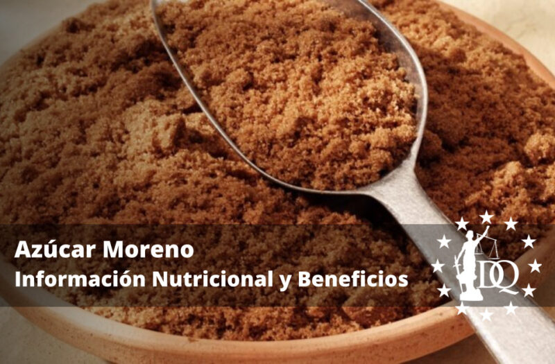 Azúcar Moreno - Información Nutricional y Beneficios