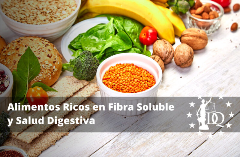 Alimentos Ricos en Fibra Soluble y Salud Digestiva
